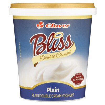 Clover Bliss Double Cream Plain Yoghurt 1kg | PnP
