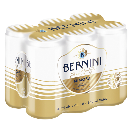 Bernini Mimosa Can 6 x 300ml | Smart Price Specials | PnP Home