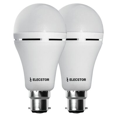 Elecstor B22 7W Rechargeable Globes 2 Pack | PnP