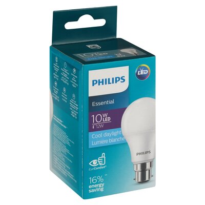 Philips 10w Bayonet Cap Led A60 Cool White | PnP