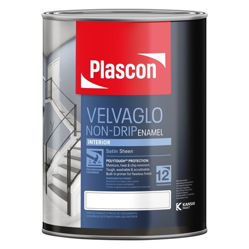Plascon Velvaglo Satin White 5L | PnP