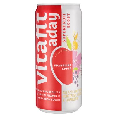 VitaFit Aday Sparkling Apple Drink Can 300ml | PnP