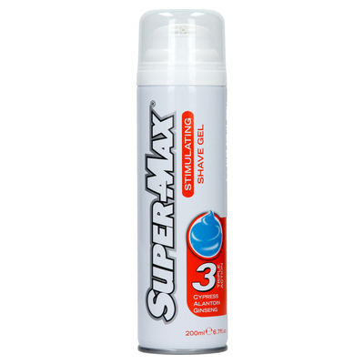 Super-Max Stimulating Shave Gel 200ml | PnP