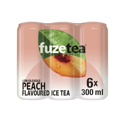 Fuze Tea Ready To Drink Peach 330ml x 6 | PnP