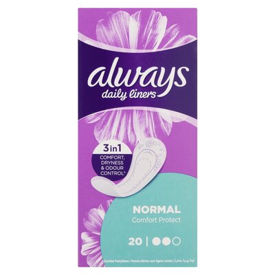 Always Normal Comfort Protect Daily Pantyliners 20 Pack | Smart Price ...