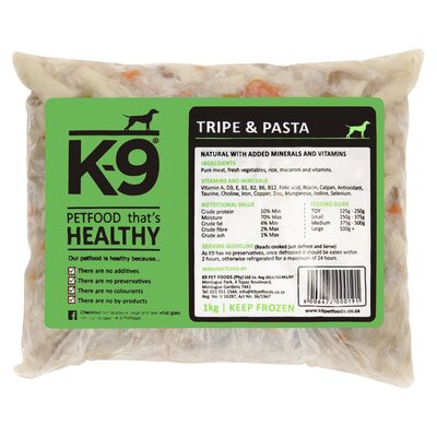 K-9 Foods Pet Food Tripe 1kg | PnP