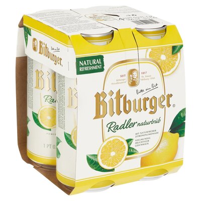Bitburger Radler Can 4 x 500ml | PnP