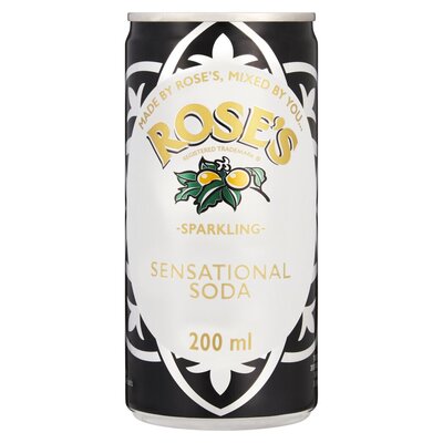 Rose's Carbonated Soft Drinks Sensational Soda 200ml | Smart Price ...