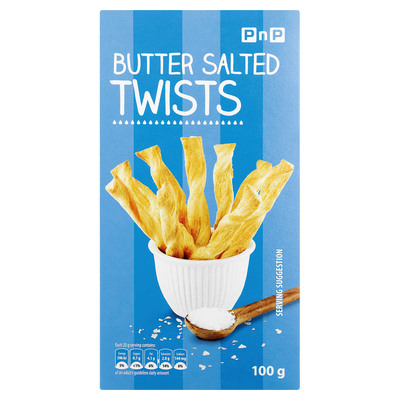 PnP All Butter Salted Twists 100g | PnP