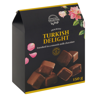 Crafted Collection Chocolate Coated Turkish Delight 150g | PnP