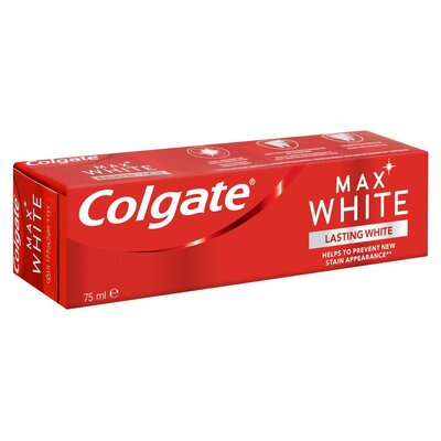 Colgate Max White Lasting White Flouride Toothpaste 75ml | Smart Price ...