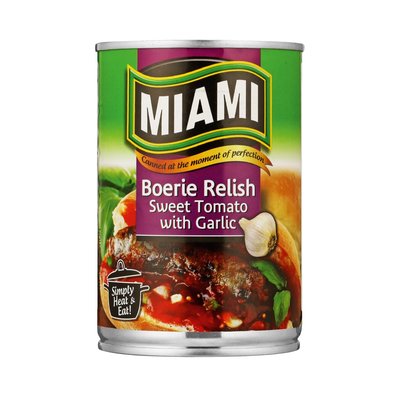 Miami Boerie Relish Garlic 450g | PnP