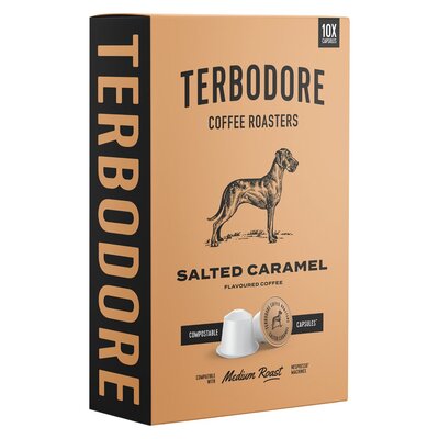 Terbodore Coffee Roasters Salted Caramel Coffee Capsules 50g | PnP