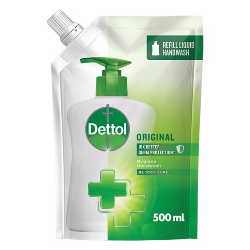 Dettol Liquid Handwash Refill Pouch Original 500ml | Smart Price ...