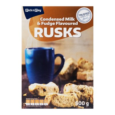 PnP Condensed Milk Rusks 500g | PnP