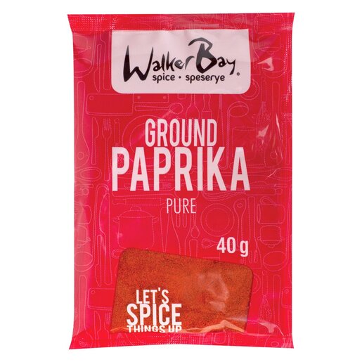 Walker Bay Paprika Ground Sachet 40g | PnP