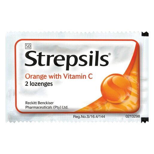 Strepsils Orange Vitamin C 2 Lozenges | Smart Price Specials | PnP Home