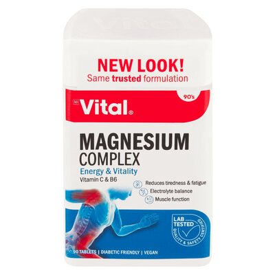 Vital Magnesium Complex Tablets 90s | PnP