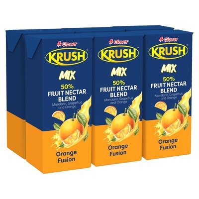 Clover Krush Fruit Juice Blend 100% 6 Fruit & 6 Vitamins 500ml | PnP
