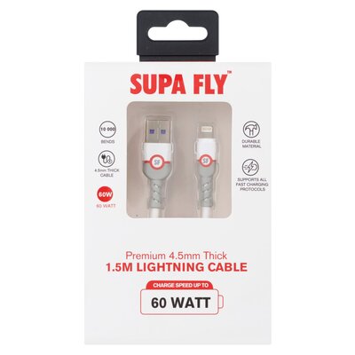Supa Fly Premium Type C Cable 4.5mm x 1.5m | PnP