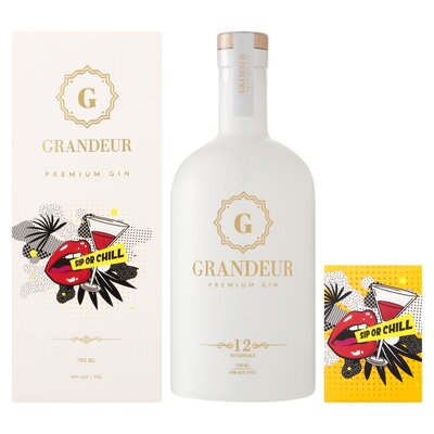Grandeur Premium Gin Gift Pack 750ml | PnP