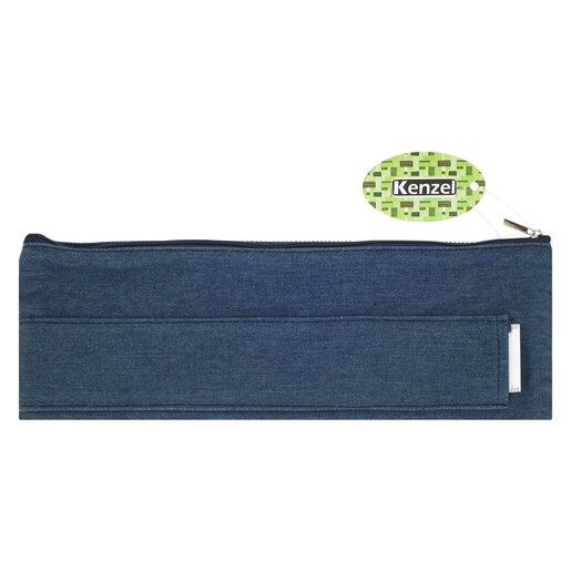 Kenzel 33cm Denim Pencil Bag With Ruler Pouch | Smart Price Specials ...