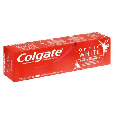 Colgate Optic White Sparkling White, Whitening Toothpaste 75ml | Smart ...