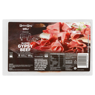 Hartlief Smoked Beef 100g | PnP