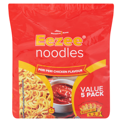 Eezee Noodles Peri Peri Chicken Flavour Noodles 5 x 65g | PnP