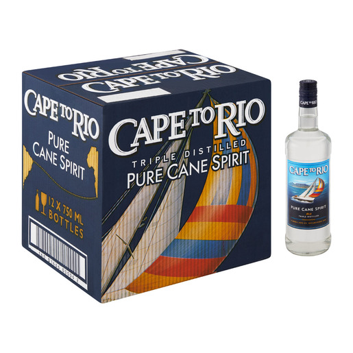 Cape To Rio Cane Spirit 750ml x 12 | PnP