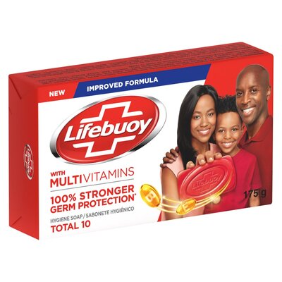 Lifebuoy Total 10 Hygiene Bar Soap 175g | PnP