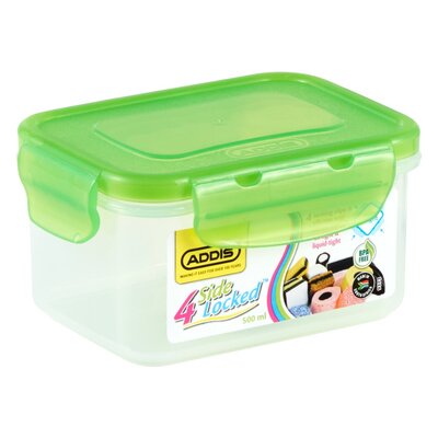 Addis 4 Side Locked Rectangular Container 500ml | PnP