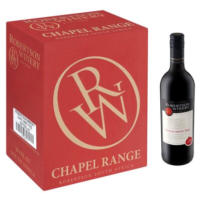 Robertson Chapel Natural Sweet Red 750ml x 6 | PnP