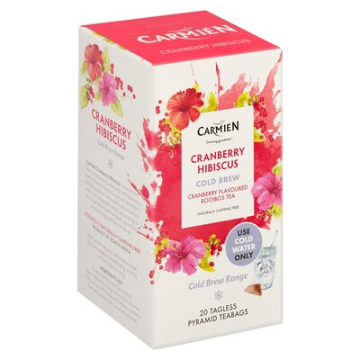Carmien Cranberry Hibiscus Cold Brew Rooibos Tea 50g | PnP
