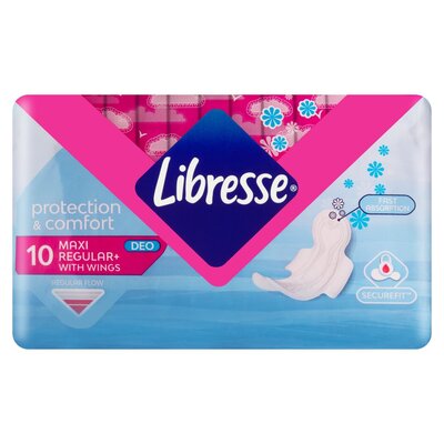 Libresse Maxi Pads Cotton Feel Norm Scented 10ea | PnP