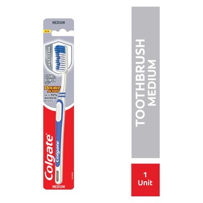 Colgate Double Action Anti Germ Medium Toothbrush | PnP