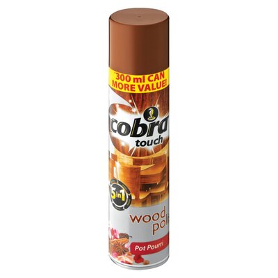 Cobra Touch Wood Polish Potpourri 300ml | PnP