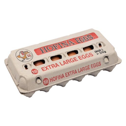 Hofina Poultry Extra Large Eggs 18 Pack | PnP
