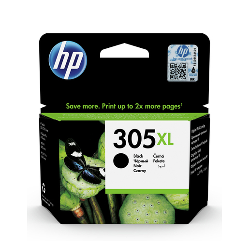 HP 305XL Black Orig Ink Cart High Yield | PnP
