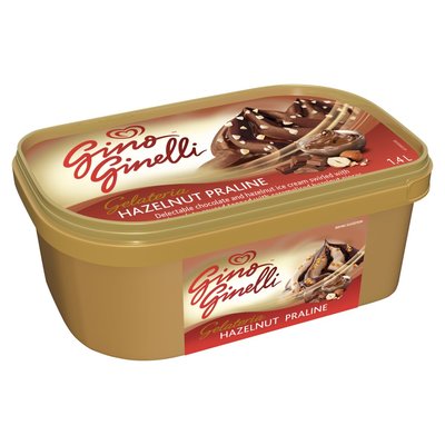 Gino Ginelli Gelateria Hazelnut Praline 1.4L | PnP