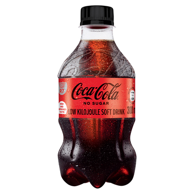 Coca-Cola Zero Plastic Bottle 300ml x 24 | PnP