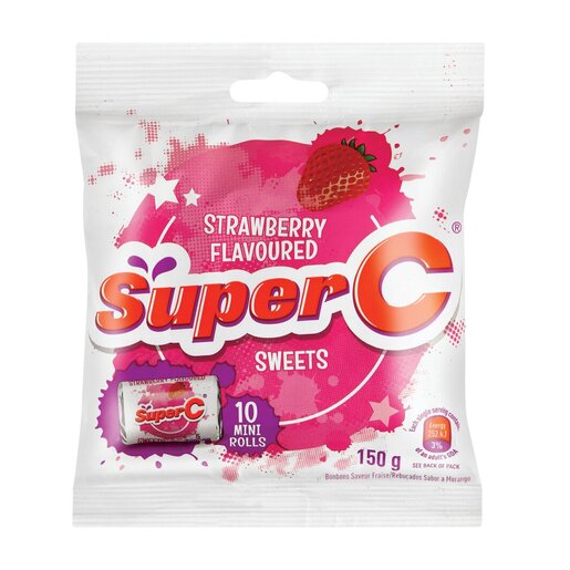 Super C Mini Roll Strawberry 150g | PnP