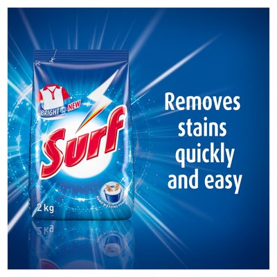 Surf Stain Removal Hand Washing Powder Detergent 2kg | PnP