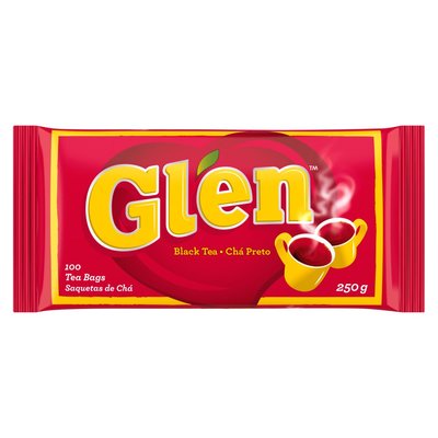 Glen Black Tea Tagless Tea Bags 100 Pack | PnP