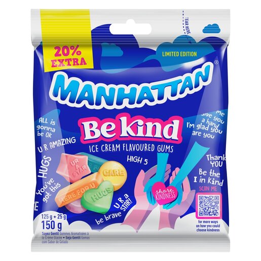 Manhattan Be Kind Gums 150g x 3840 | PnP