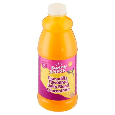 Sunny Splash Granadilla Flavoured Dairy Blend Concentrate 1L | PnP