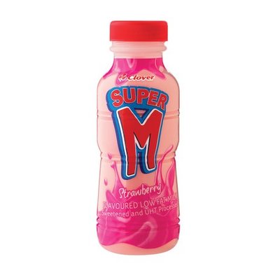 Super M Medium Fat Strawberry Milk 6 x 300ml | PnP