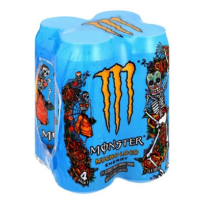 Monster Mango Loco Energy Drink 4 x 500ml | PnP