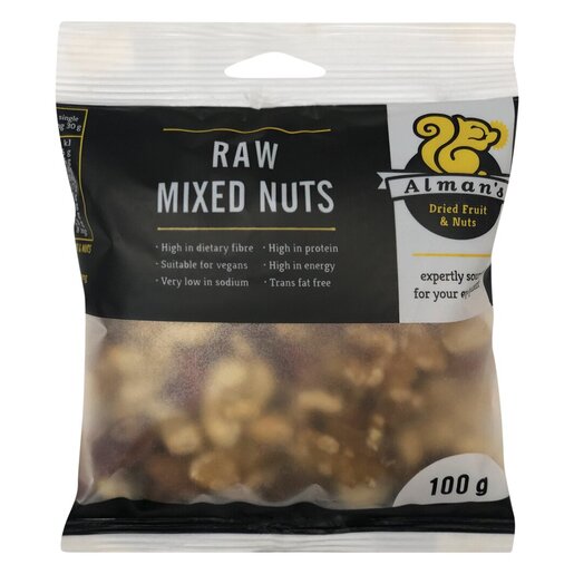 Alman's Raw Mixed Nuts 100g | PnP