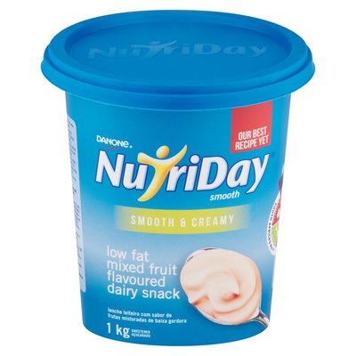 Nutriday Low Fat Smooth Mixed Fruit Yoghurt 1kg | PnP